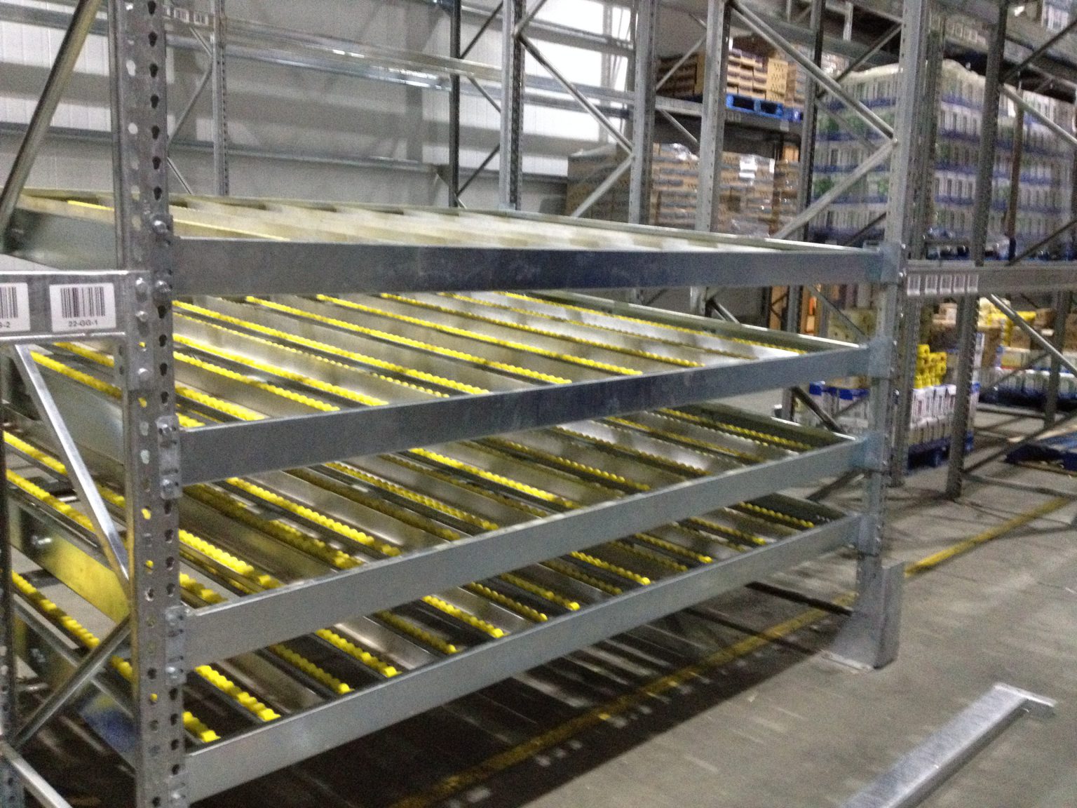 Live Pallet Racking. First Office Storage Concepts.